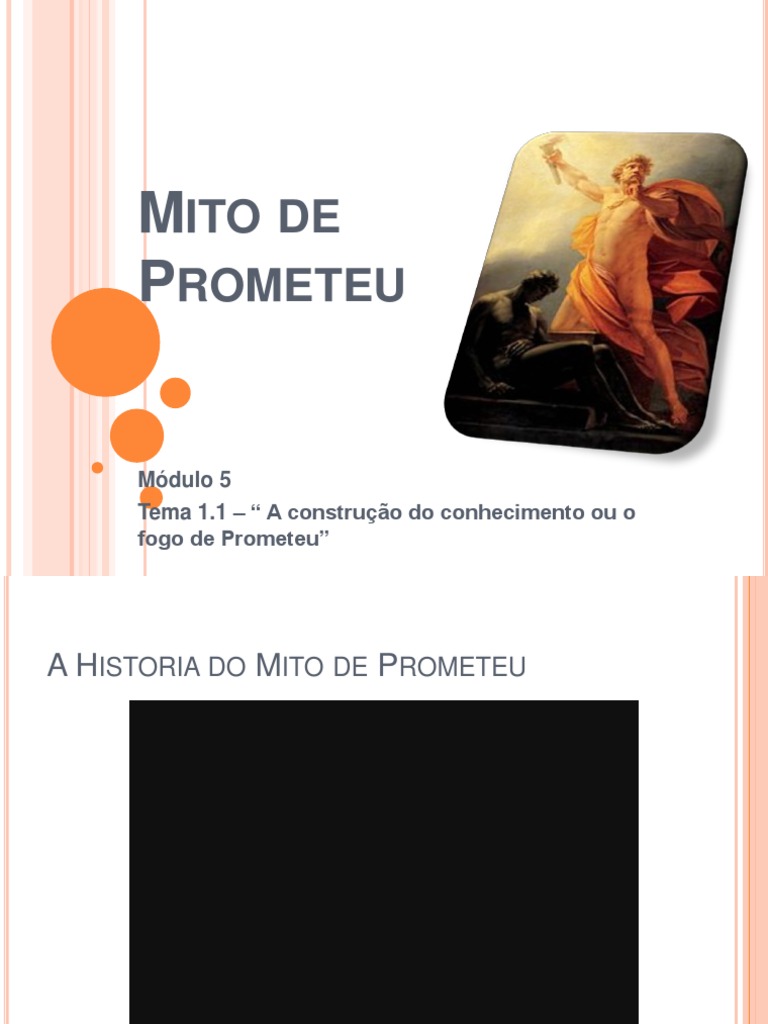 Mito de Prometeu | PDF | Prometeu | Homo Sapiens