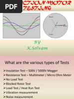 Solo Run For Motors | PDF | Electric Motor | Physical Sciences