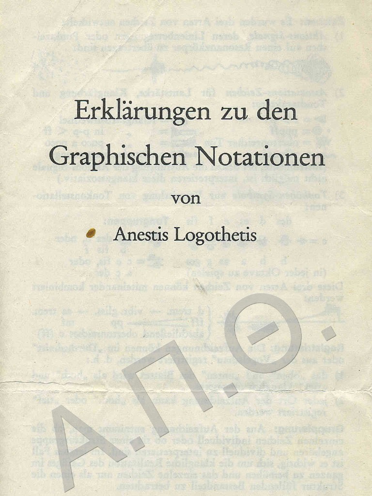 Notes Logothetis | PDF