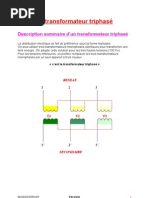 Diapo 1 - Transformateur Triphasé | PDF | Transformateur électrique | Inducteur