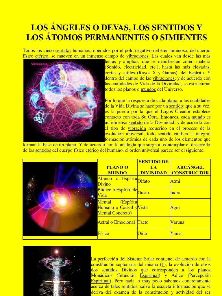 Los Angeles O Devas Y Los Atomos Permanentes O Simientes (Vicente ...
