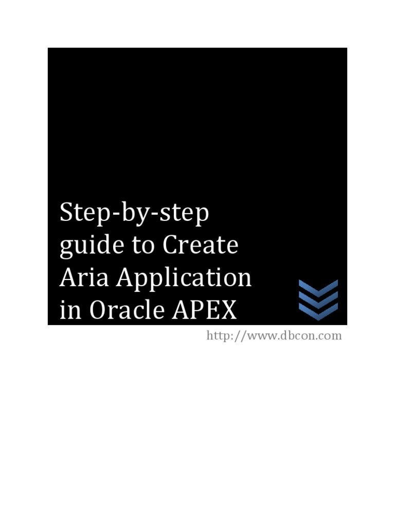 Aria Employee Directory Lookup Application Step By Step Guide To Create Application In Oracle