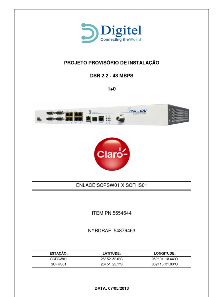 Modelo - Ppi - Pdi | PDF | Engenharia de Telecomunicações | Tecnologia ...