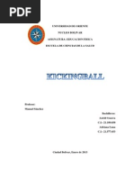 Principales Reglas Del Kikimbol | PDF