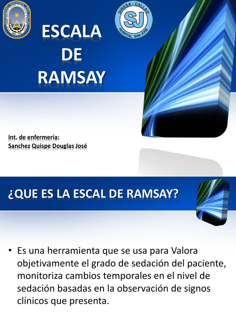 Escala de Ramsay | PDF