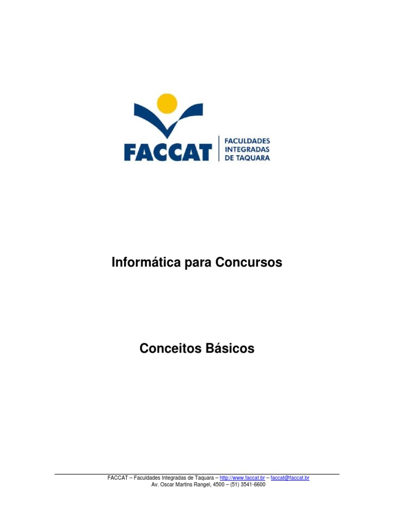 Conceitos Basicos de Informatica | PDF