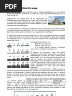 Guia Numeracion Maya Con Ejercicios | PDF