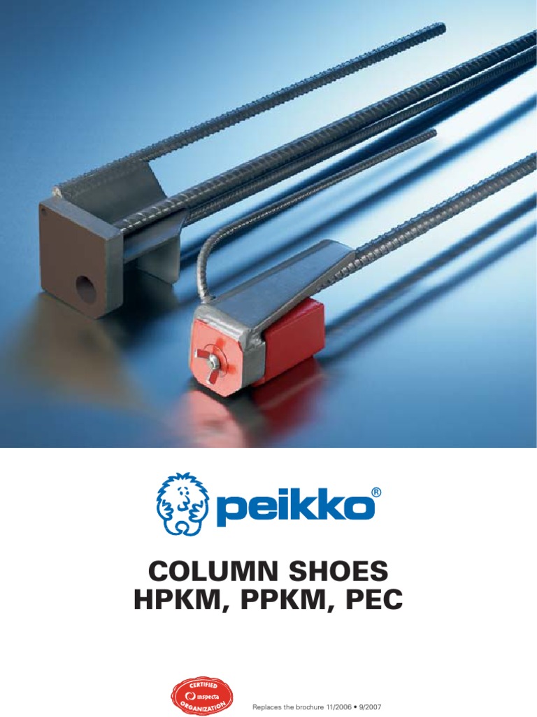PEIKKO Column Shoes PDF | PDF | Column | Structural Steel