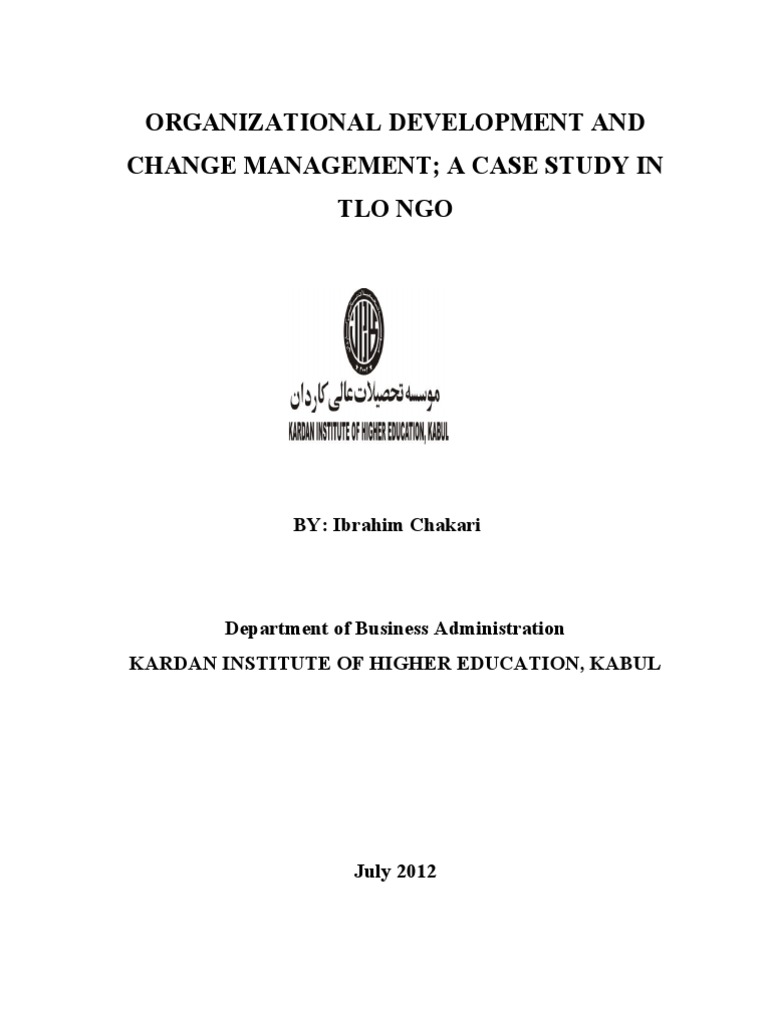 Organization Development and Change Management | PDF | Organization ...