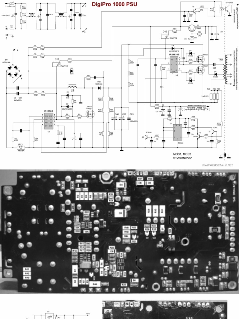Digipro 1000 Psu Schematic