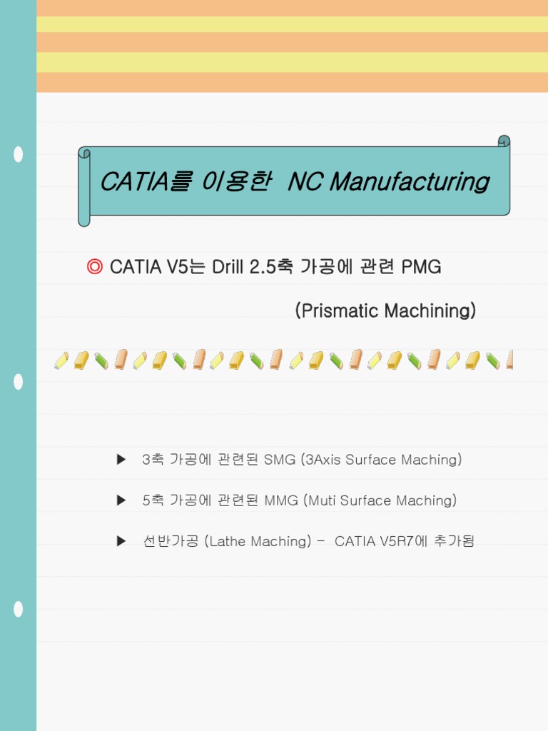 NC Manufacturing Using CATIA Tutorial | PDF