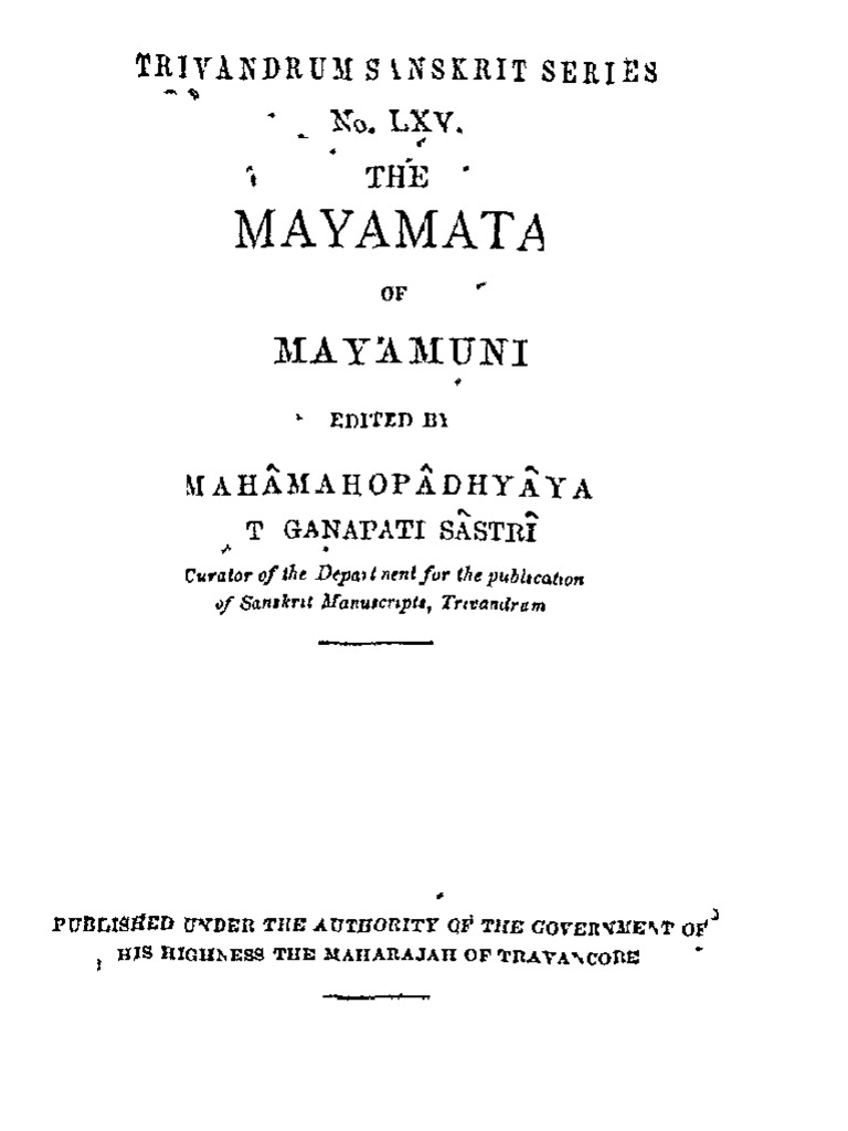 Mayamata | PDF