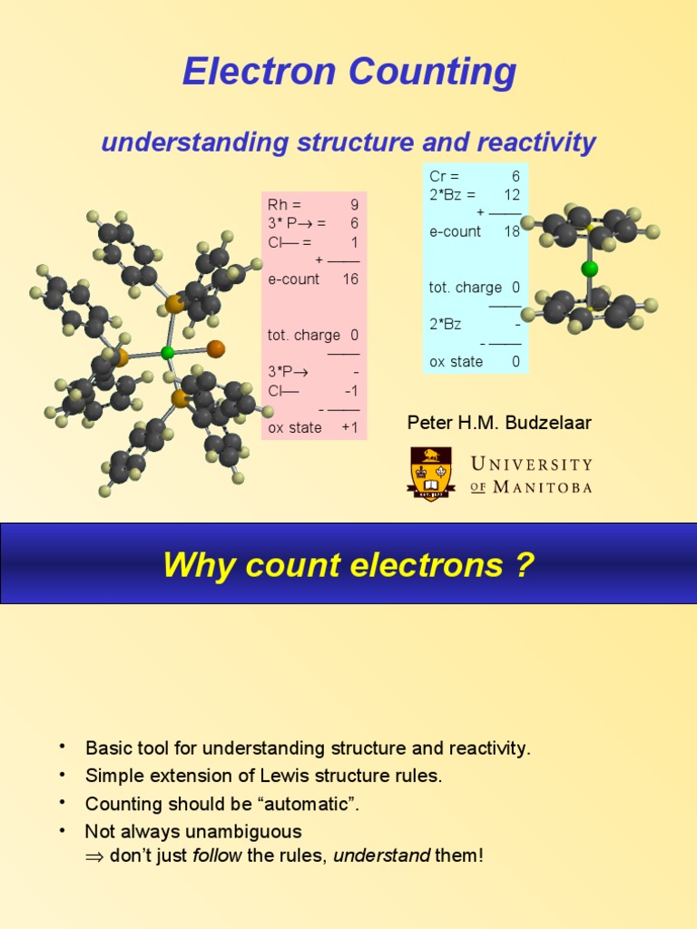 2 Electron Counting Chemical Bond Ion