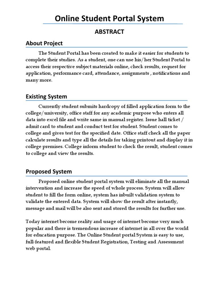 Student ERP System | Download Free PDF | Web Server | Internet & Web