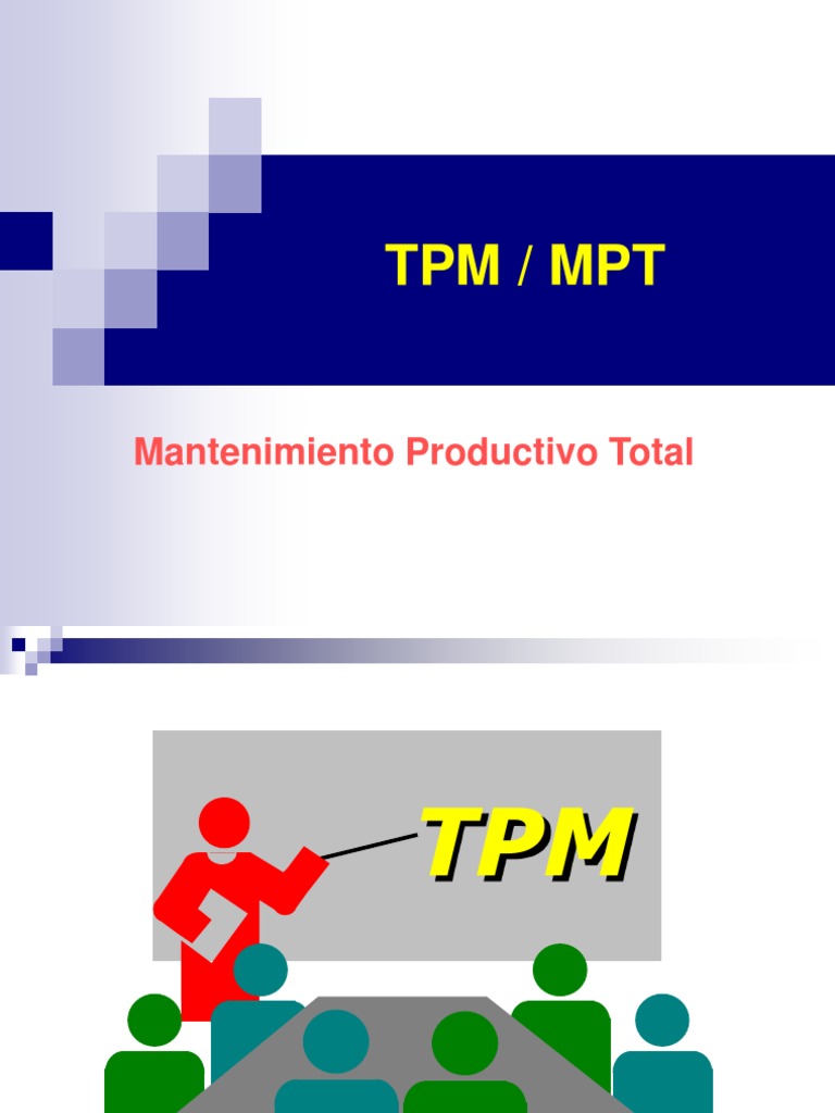 Curso de TPM | PDF | Producción y fabricación | Calidad (comercial)