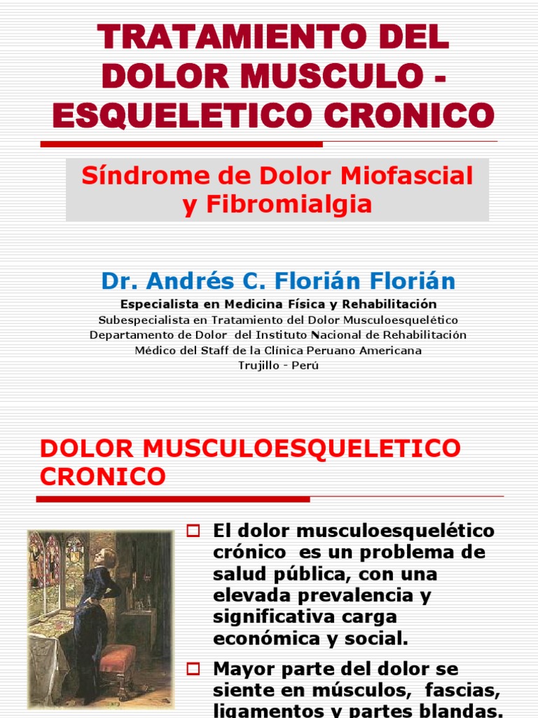 Tratamiento Del Dolor Musculoesqueletico Cronico | PDF | Fibromialgia ... Tratamiento Del Dolor Musculoesqueletico Cronico | PDF | Fibromialgia ...