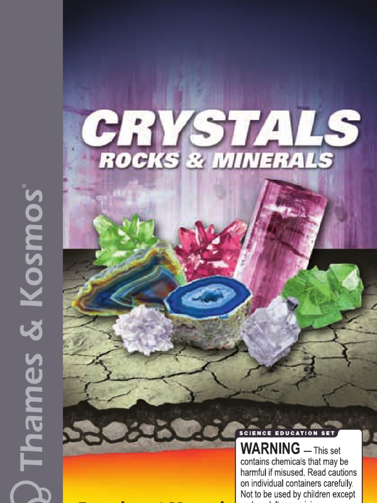 Science Rock Experiment Manual | PDF | Plaster | Minerals