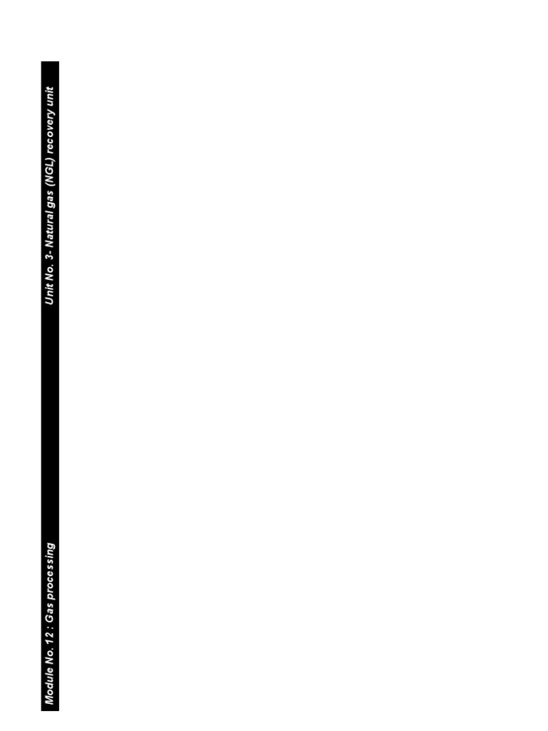 Unit 3 Natural Gas Liquids (NGL) Recovery Unit | PDF | Natural Gas ...