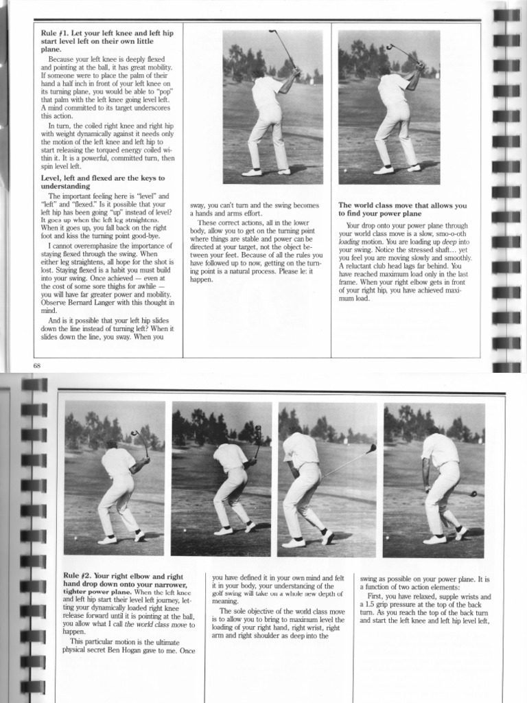 Advance Ball Striking Golf Pdf Golf Stroke Mechanics Hand