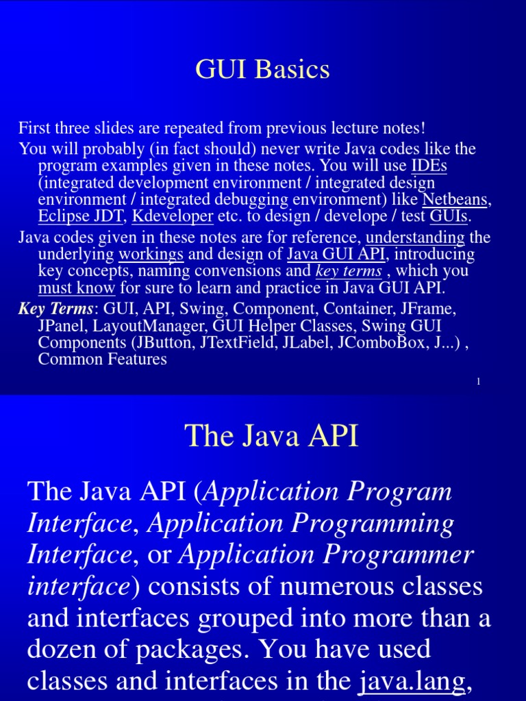 GUI Basics: Key Terms | Download Free PDF | Computing | Computer ...