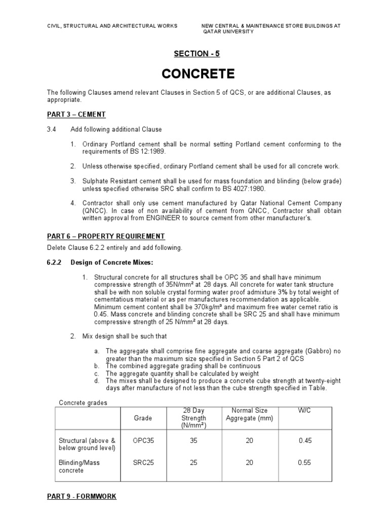 5 Concrete | PDF | Concrete | Structural Engineering