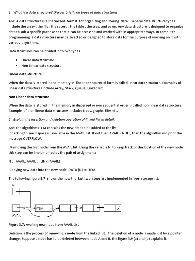 Advance Data Structure | PDF | Areas Of Computer Science | Computer ...