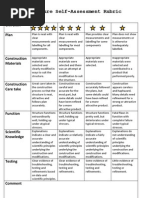 Rubrics For Building A Structure | PDF | Scientific Method | Troubleshooting