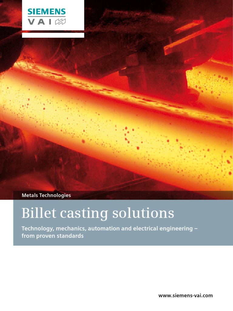 Billet Casting Solutions en PDF | Download Free PDF | Steel Mill ...