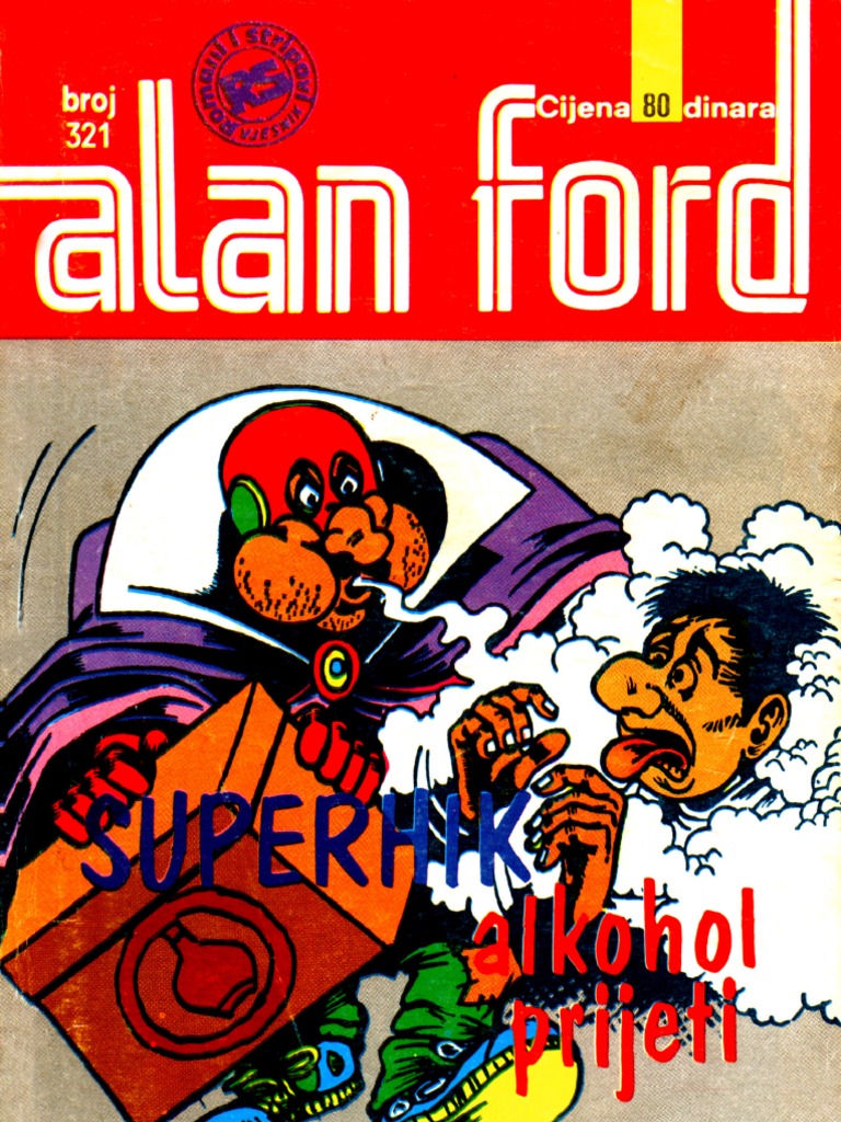 Alan Ford 027 Superhik - Alkohol Prijeti
