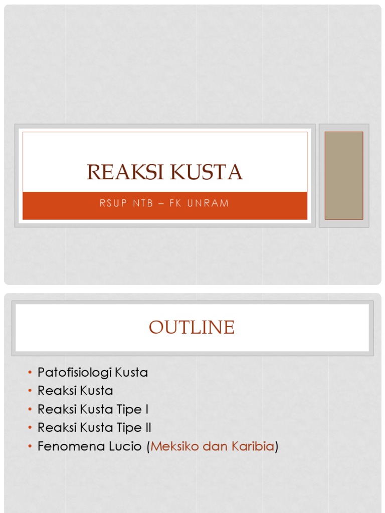 Reaksi Kusta: Tipe dan Penanganannya | PDF | Sains & Matematika