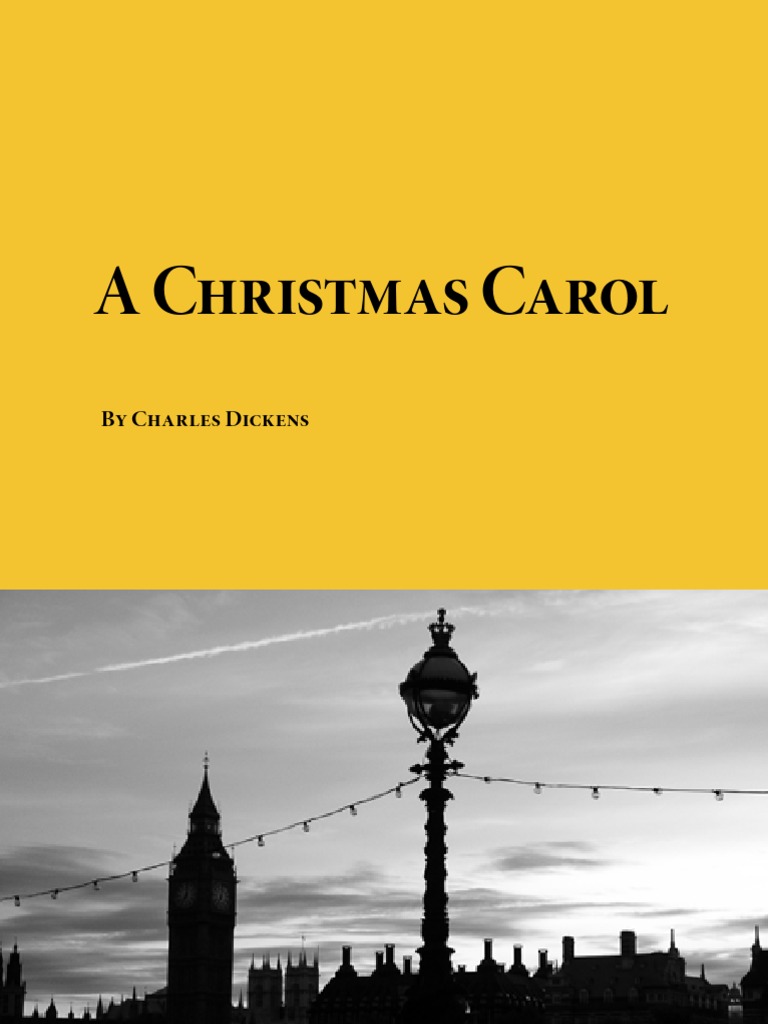 A Christmas Carol - Charles Dickens | PDF