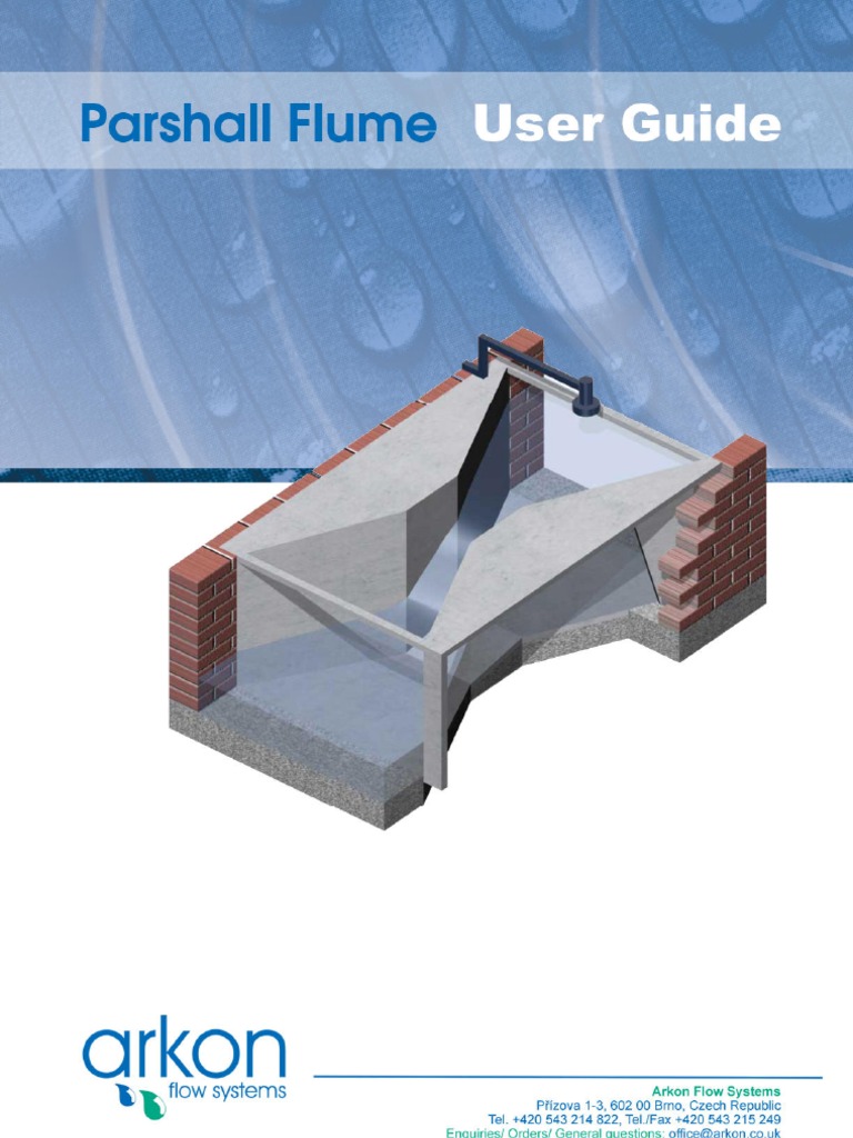 Parshall Flume Setup & Usage Guide | PDF | Flow Measurement | Calibration
