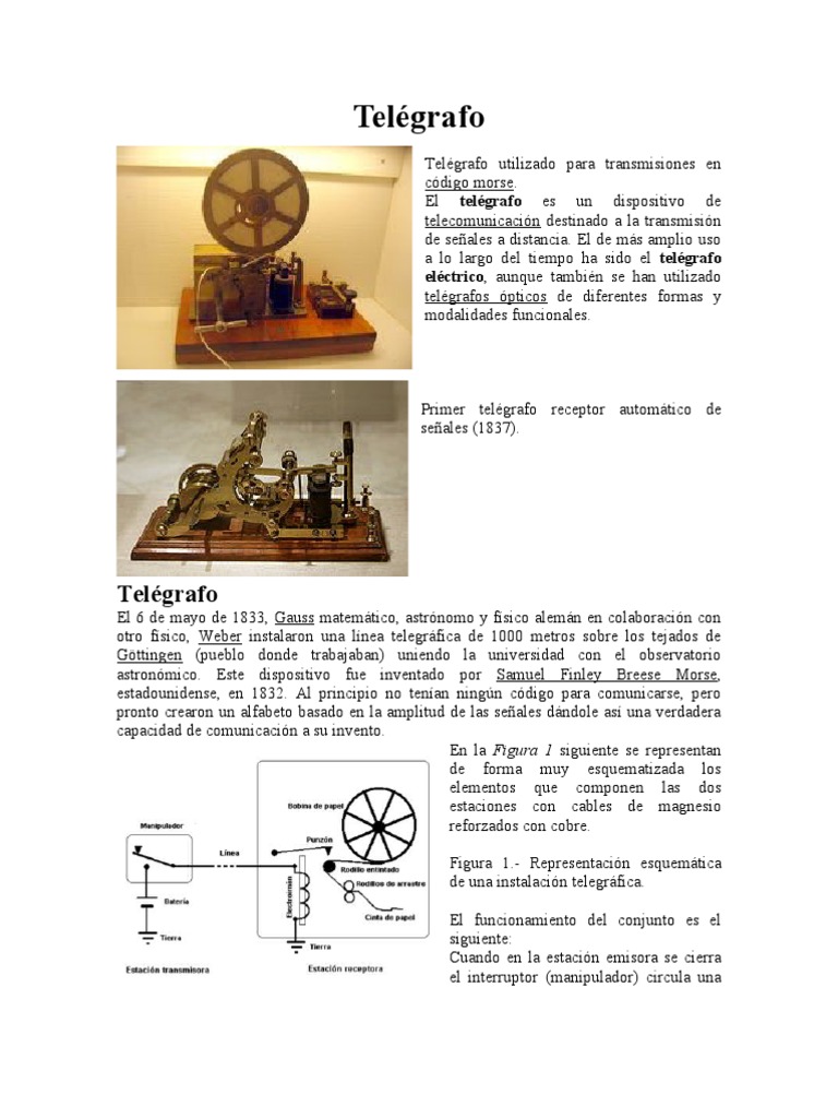 Telégrafo | PDF | Barcos | Submarinos