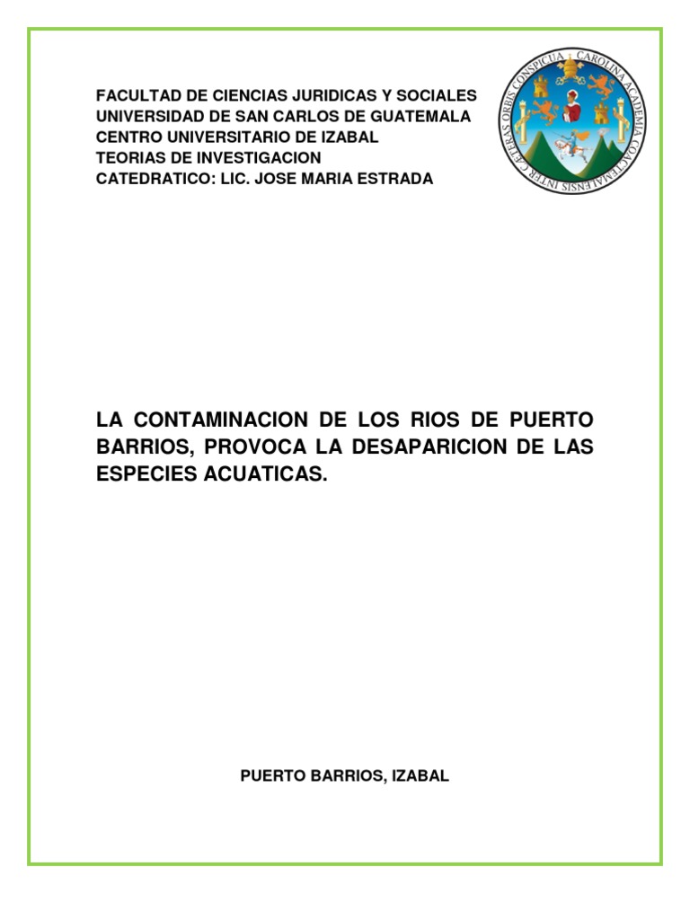 Caratula Usac | PDF