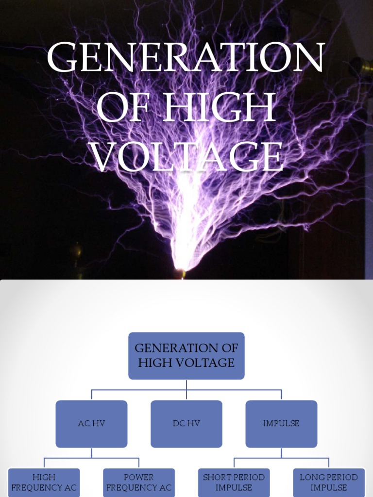 Techniques for Generating High Voltage: A Comprehensive Overview of AC ...