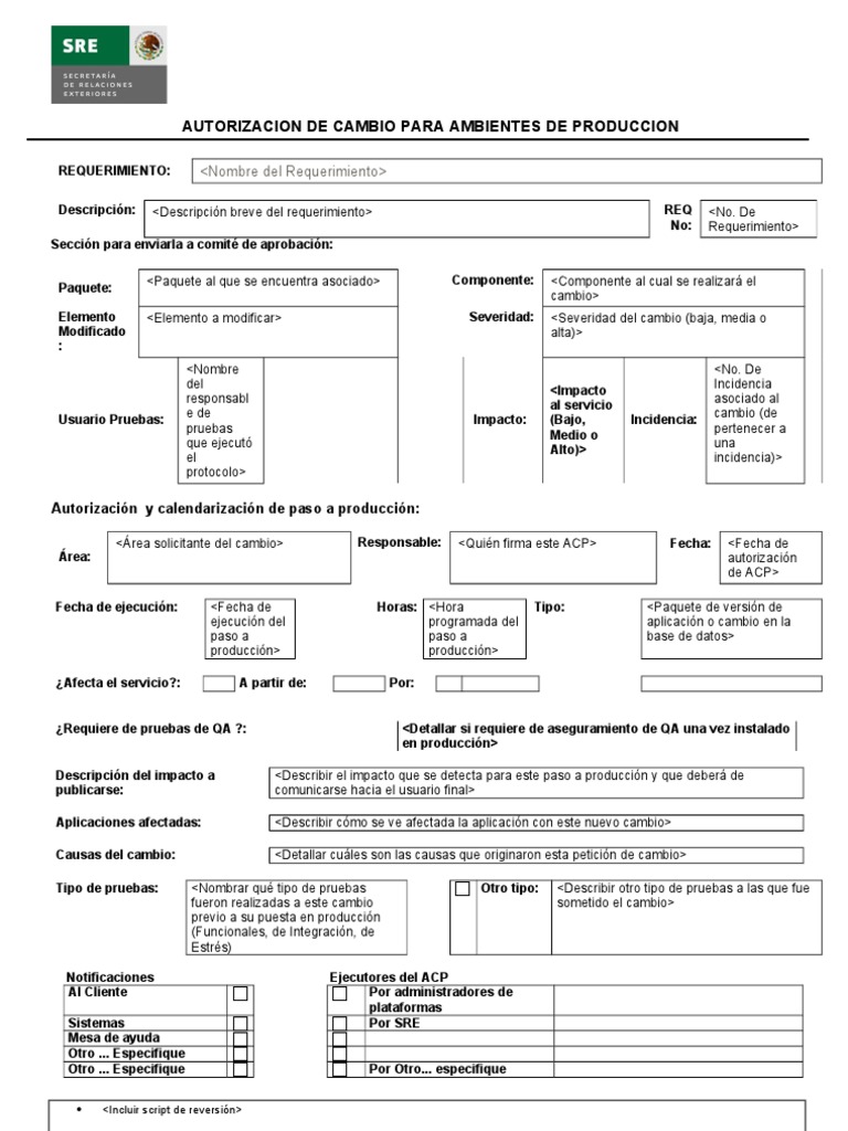 Formato ACP | PDF | Servidor (Computación) | Gestión de tecnología de ...