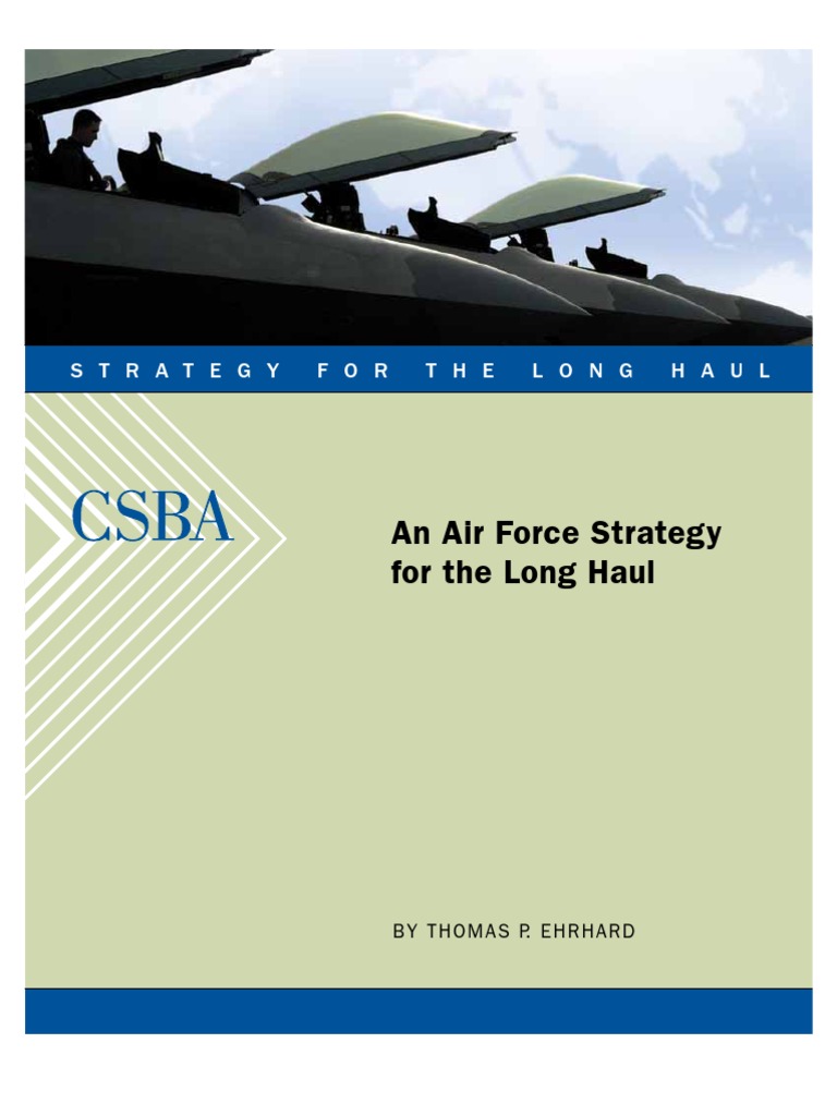 Air Force Strategy For The Long Haul | PDF