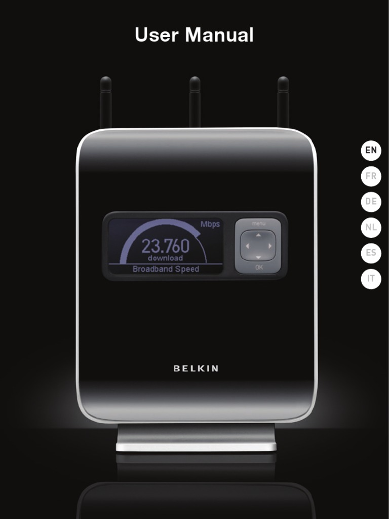 Manual Belkin | PDF | Computer Network | Ip Address