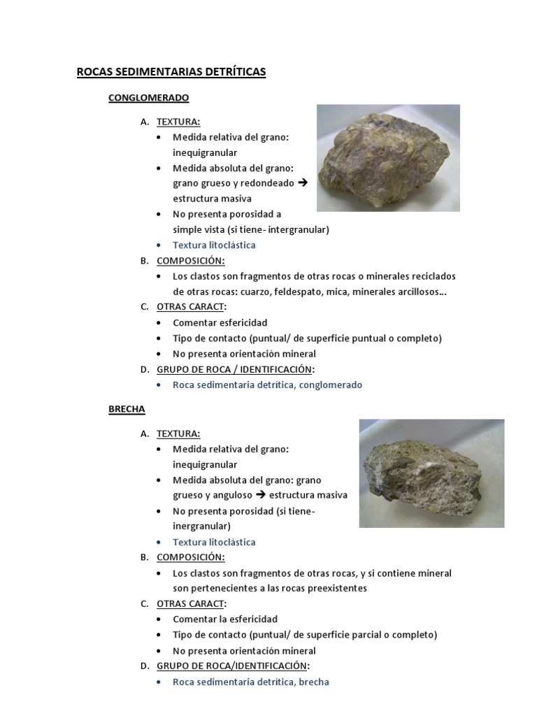Roca Sedimentaria Brecha