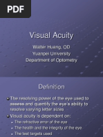 Visual Acuity Conversion Chart | PDF | Visual Acuity | Experimental ...