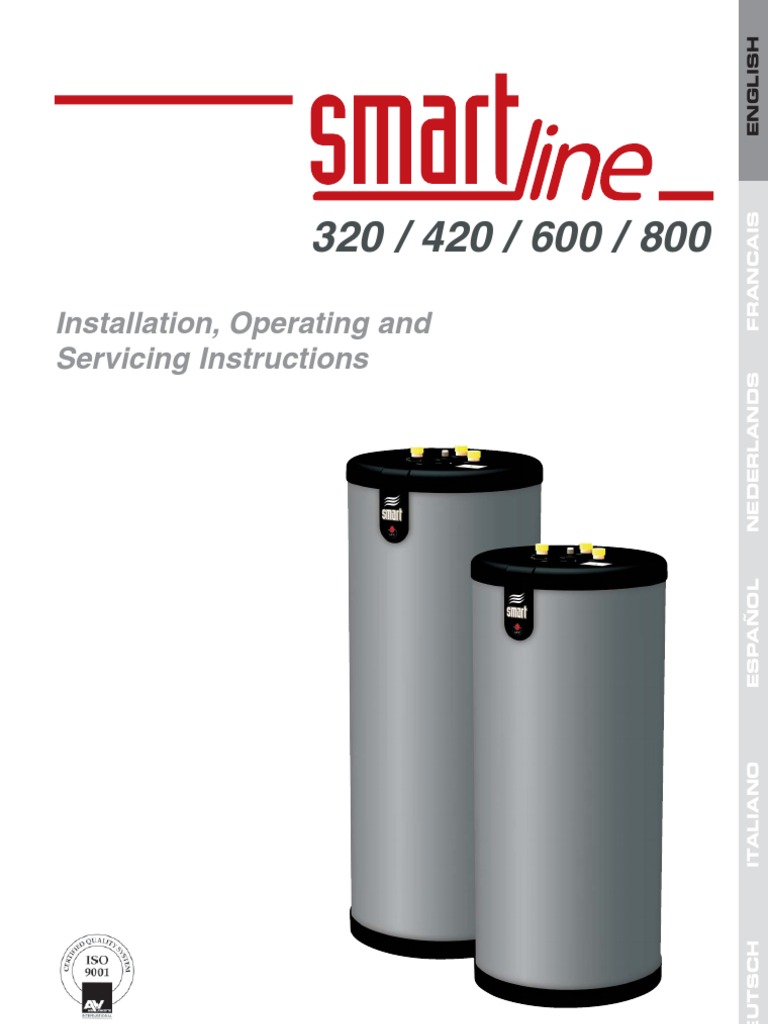 SmartLine SL | PDF | Water Heating | Thermostat