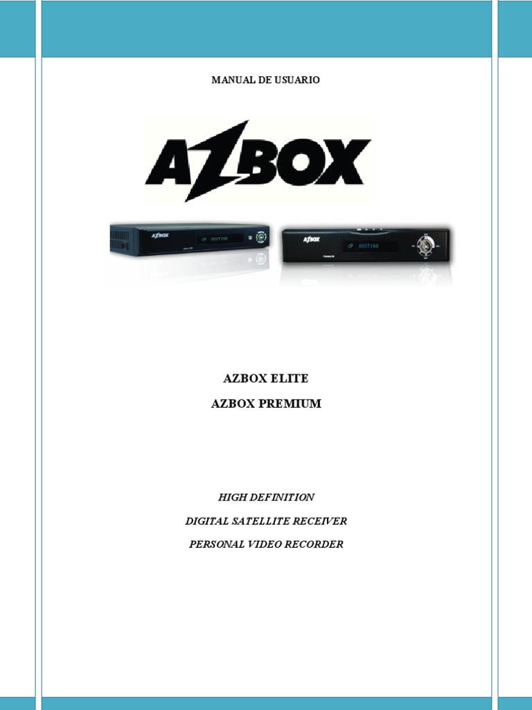 Manual Oficial en Españ Ol AZbox HD | PDF