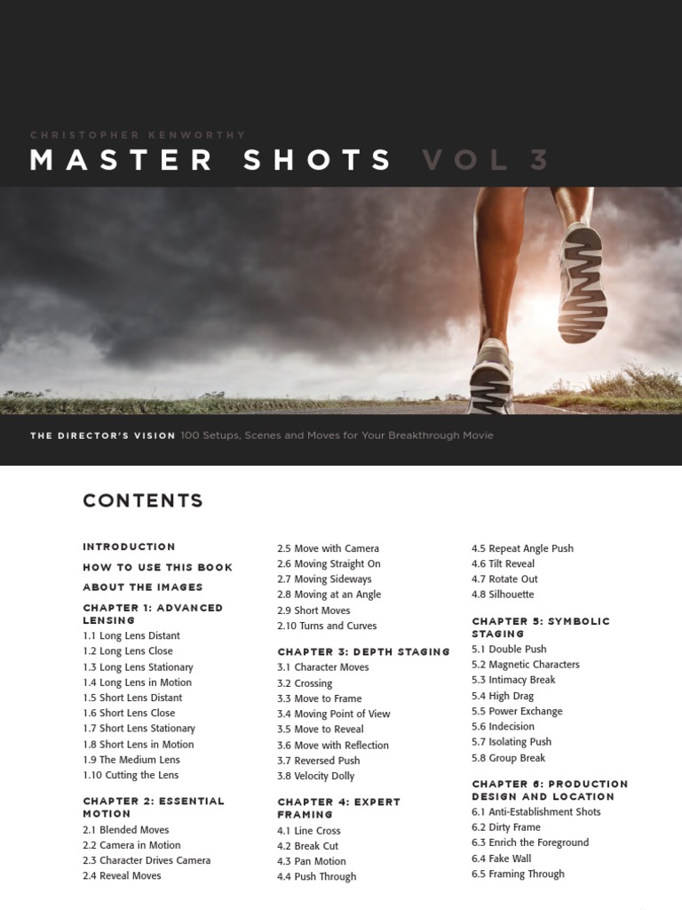 Master Shots Vol 3 -sample 28 pages | Camera | Actor