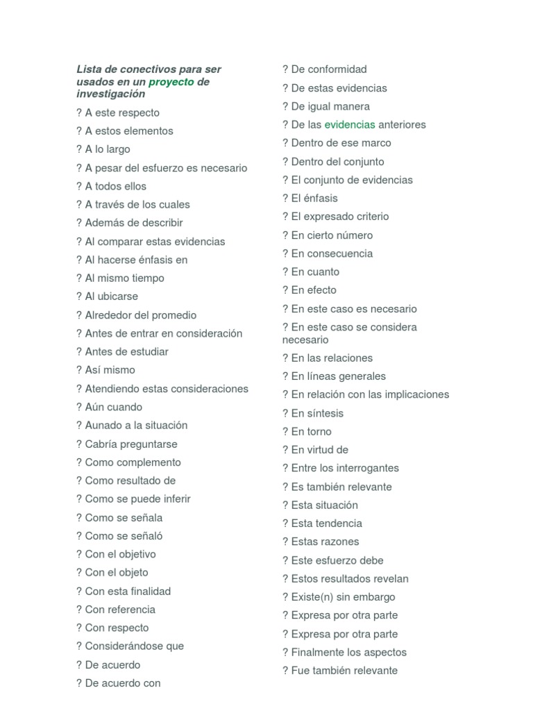 Lista de Conectivos | Certeza | Epistemología