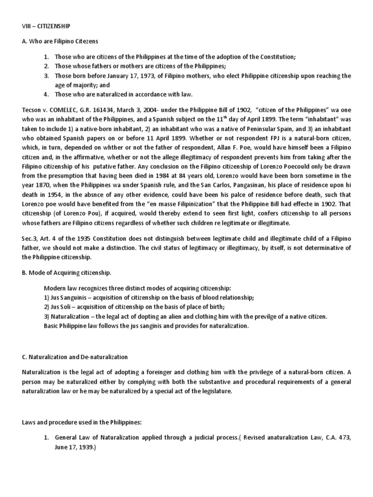 Citizenship Pdf Naturalization Citizenship