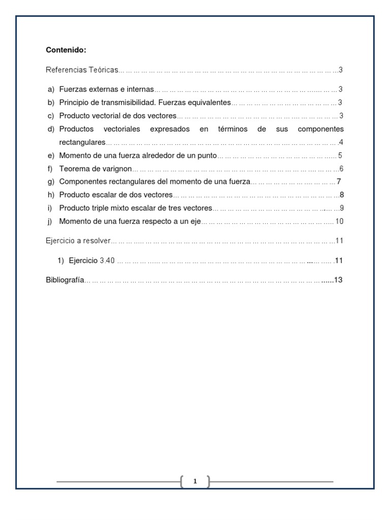 Proyecto Final de Estatica | PDF | Vector Euclidiano | Fuerza