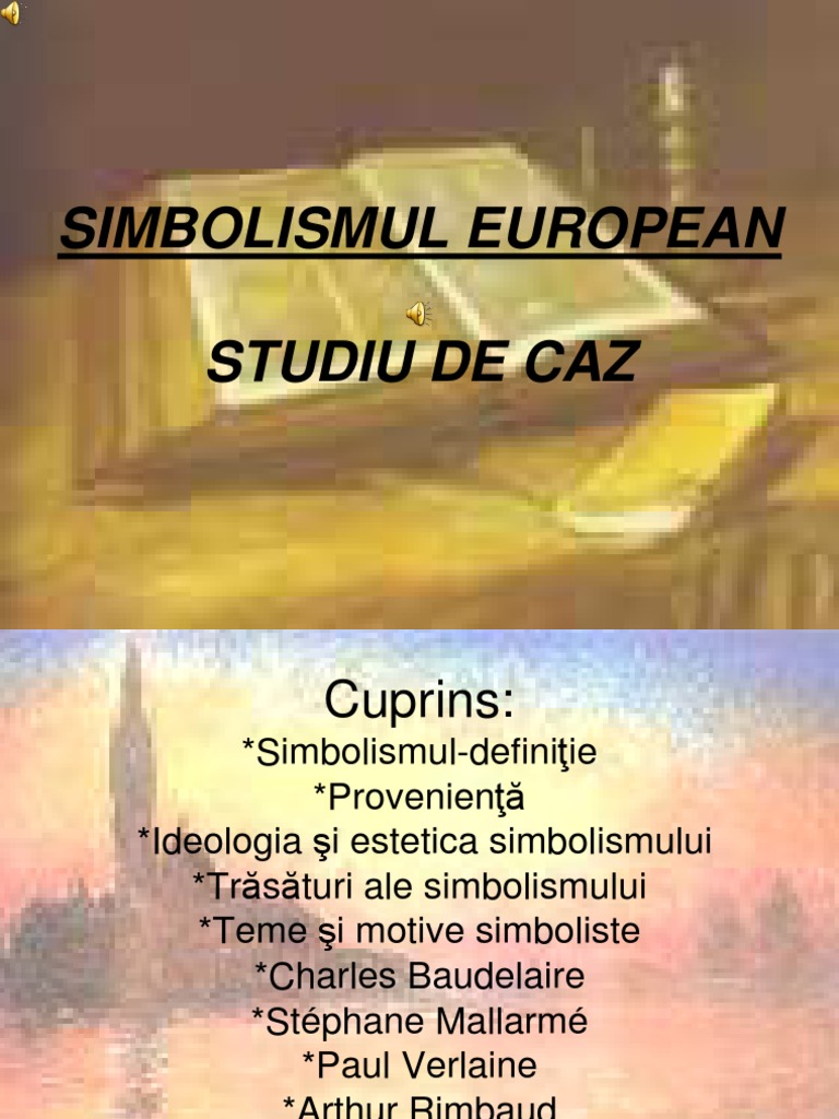 Simbolismul European | PDF