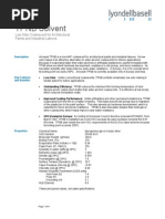 Technical Data Sheet: Eastman Texanol™ Ester Alcohol | PDF | Paint ...