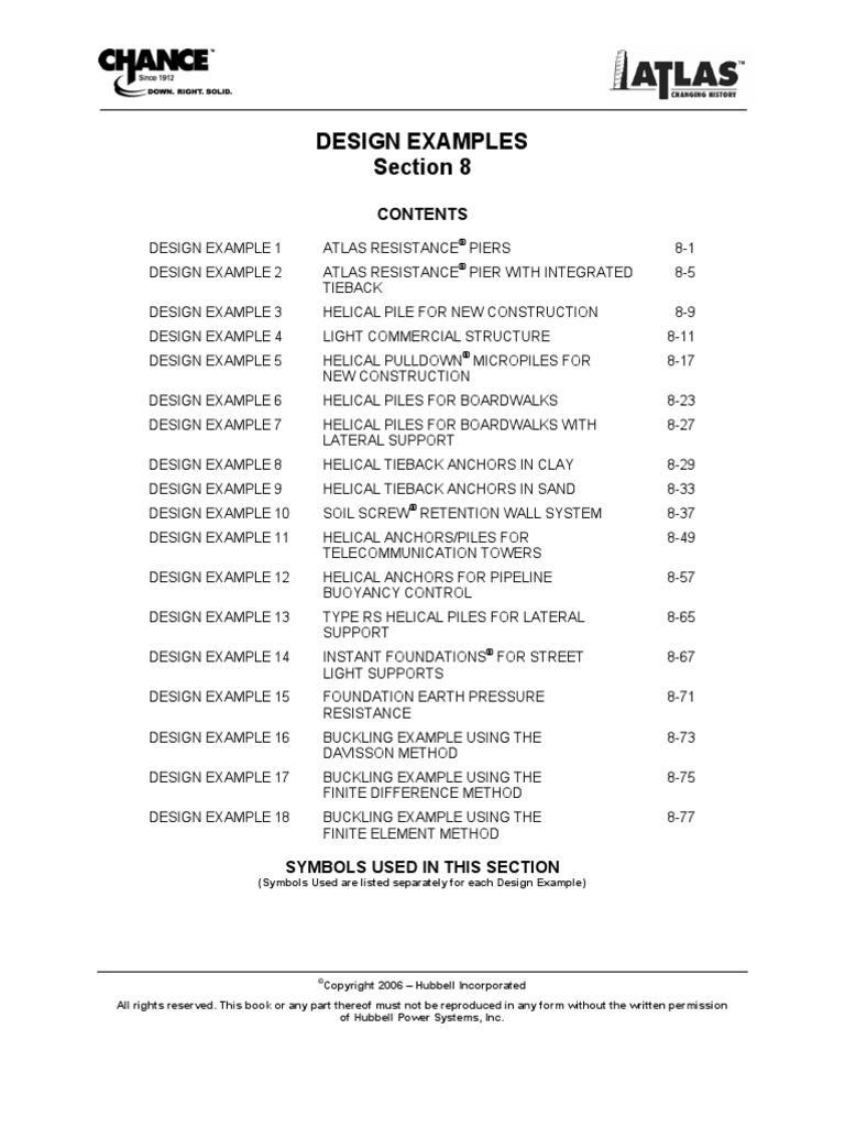 Design Examples | PDF | Deep Foundation | Geotechnical Engineering