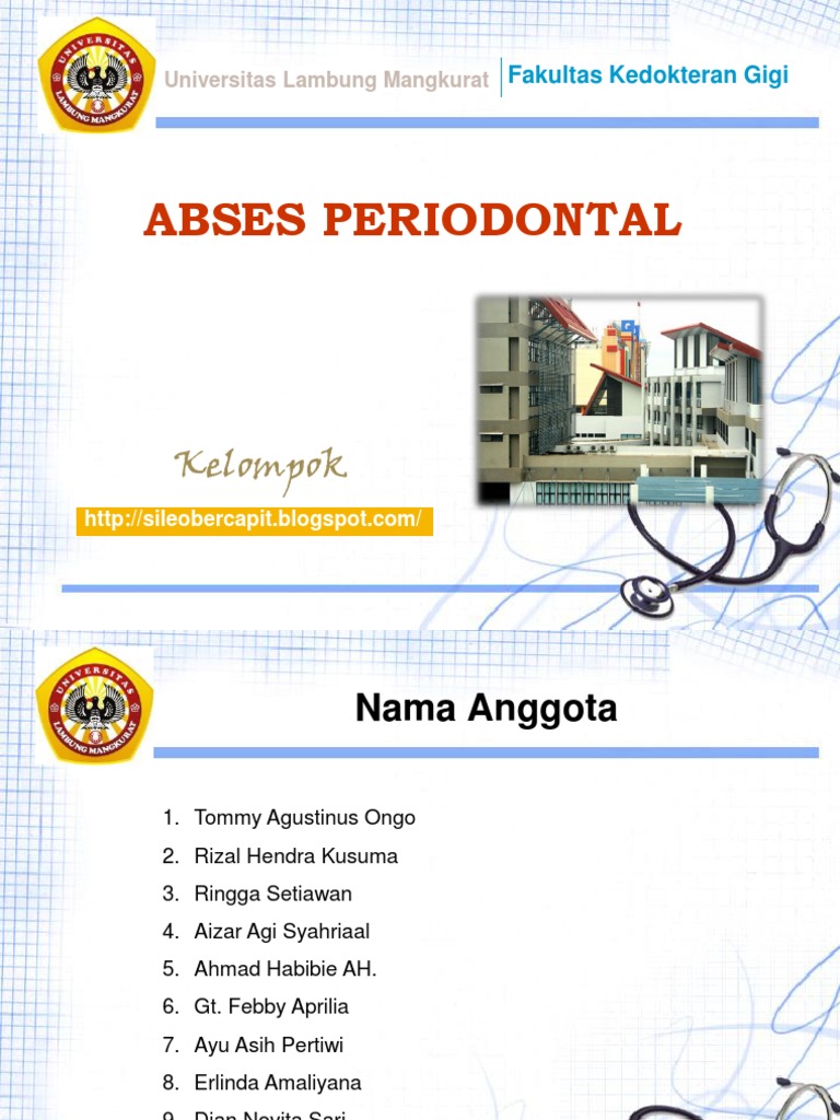 Abses Periodontal | PDF